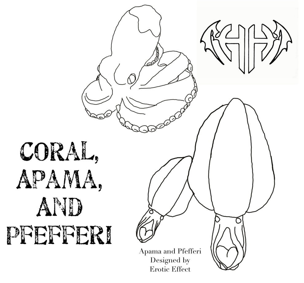 Apama, Pfefferi, and Coral Combo Custom Squishies – Howling Horrors Toys